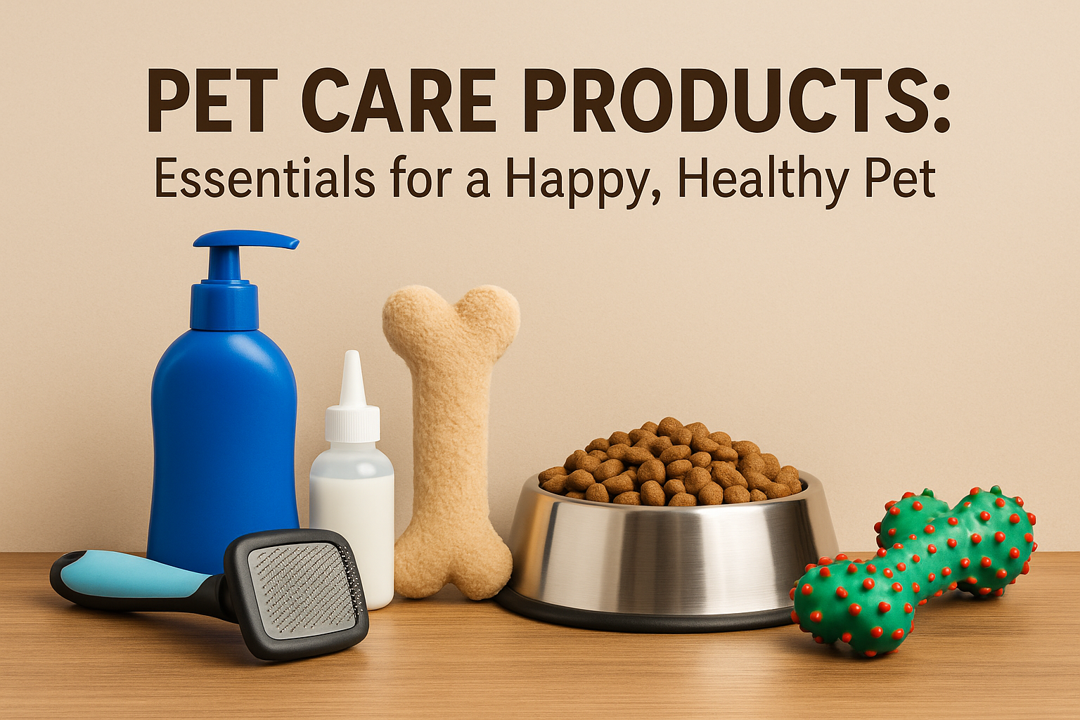Pet Care Products: Essentials for a Happy, Healthy Pet
