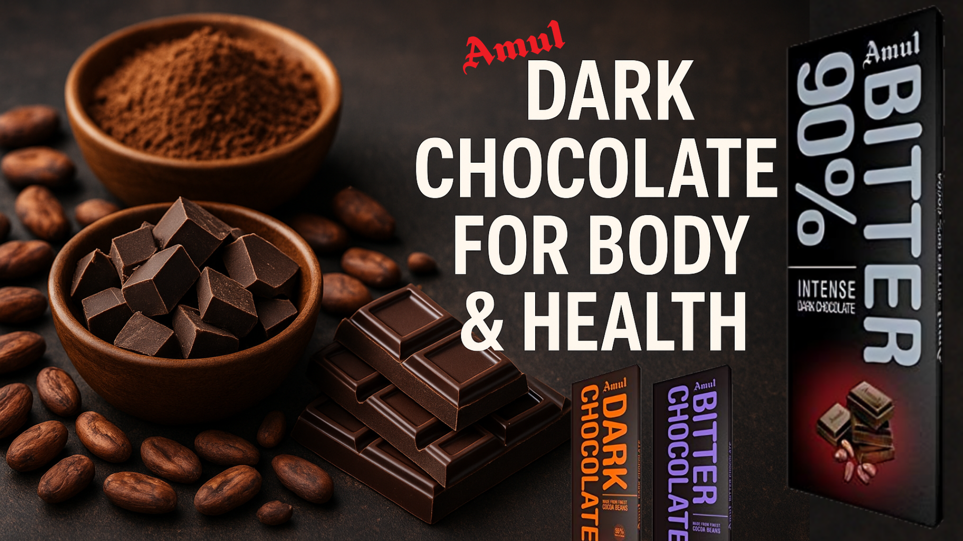 Dark Chocolate for Body and Mind: How Amul Stacks Up - Aap Ka Bazar - Blog