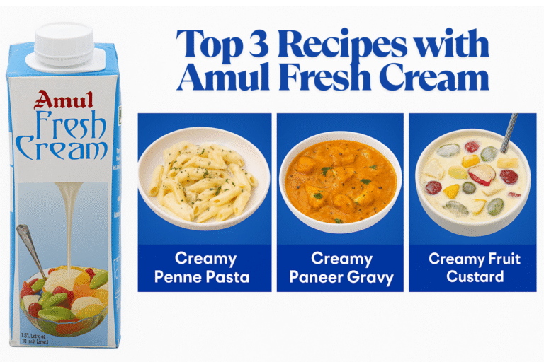 Top 3 Recipes with Amul Fresh Cream – And Why This Secret Ingredient ...