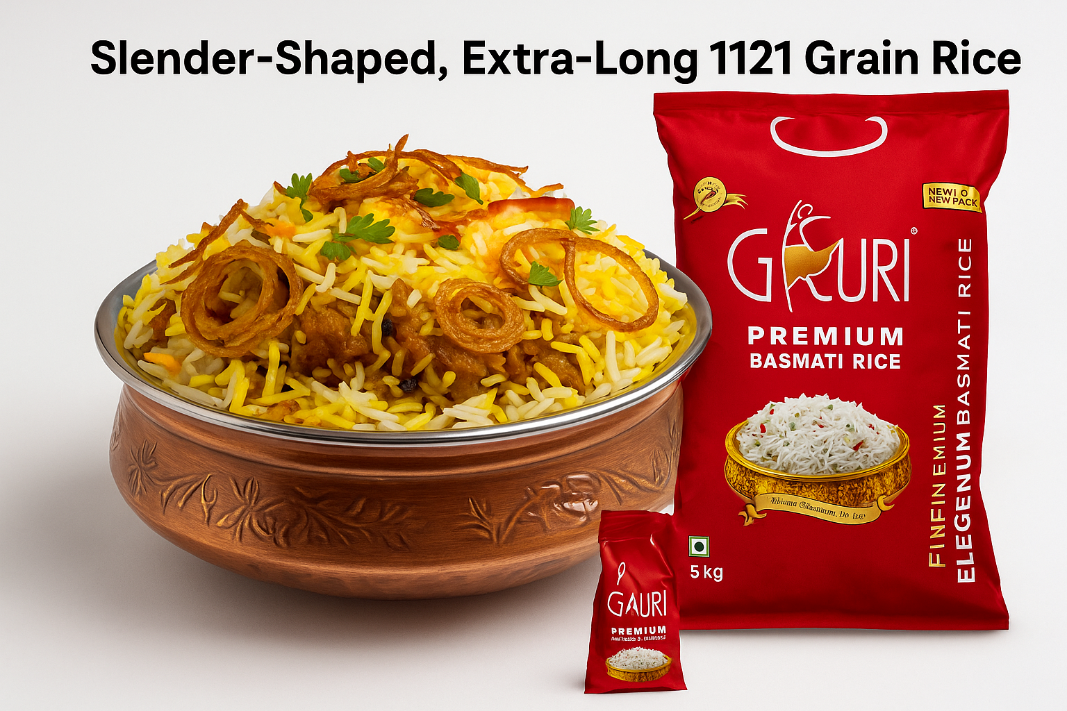 Best Rice for Biryani: Featuring India Gate, Daawat, & Gori Rice